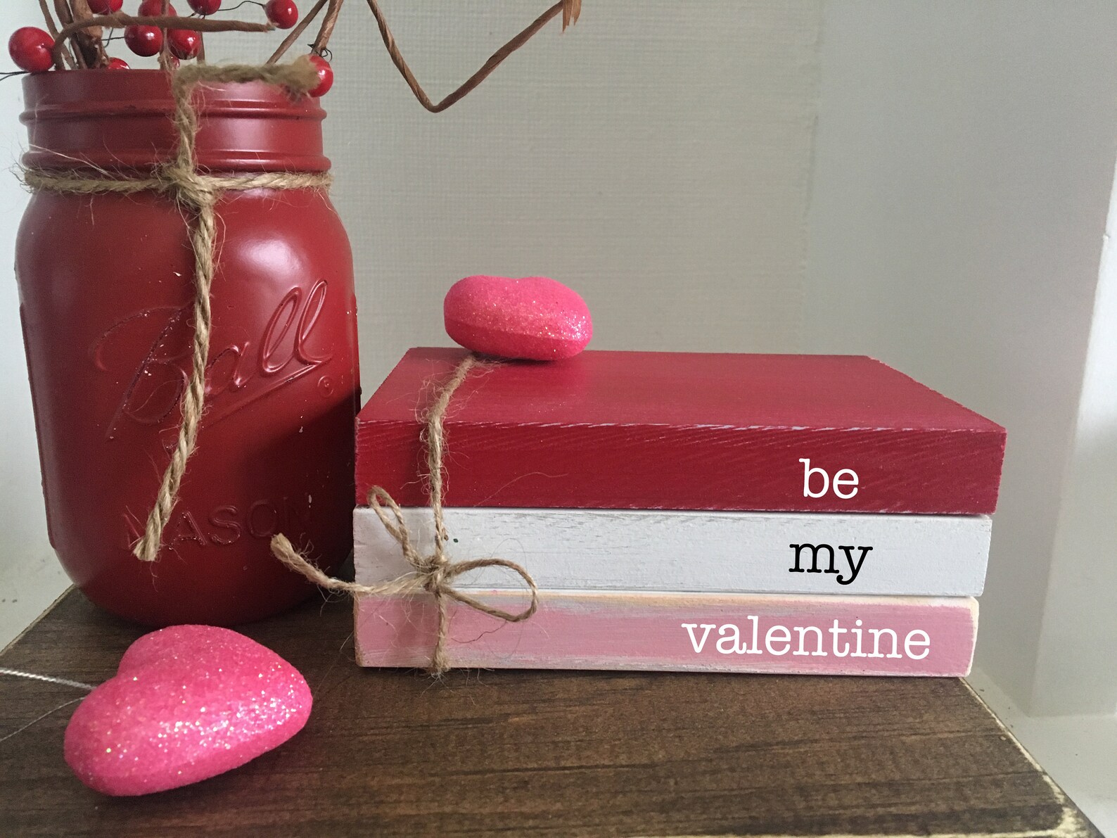Mini book bundle mini book stack be my valentine | Etsy