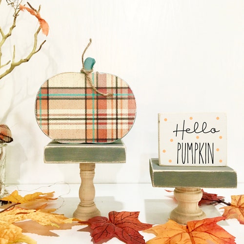 Thanksgiving Tiered Tray Decor - Etsy