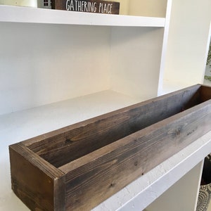 Personalized Spring Planter Box: Farmhouse Table Centerpiece - Etsy