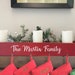 Red Stocking Holder, Mantle, Wooden Box, Christmas, Modern Farmhouse ...