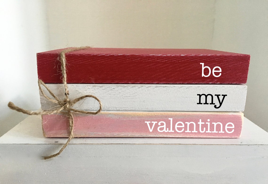 Mini Book Bundle Mini Book Stack Be My Valentine - Etsy