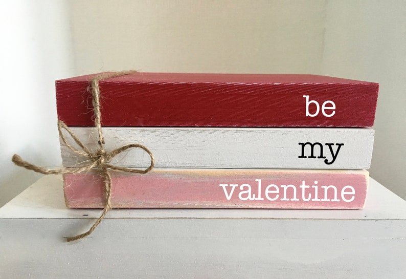 Mini Book Bundle Mini Book Stack Be My Valentine - Etsy