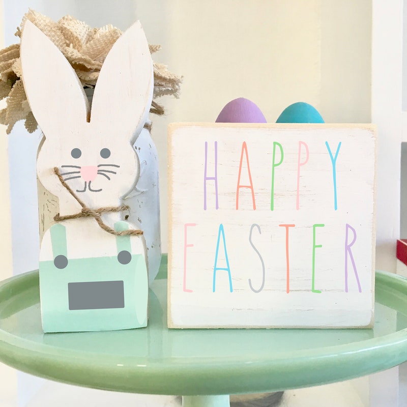 Easter Wooden Signs - Etsy
