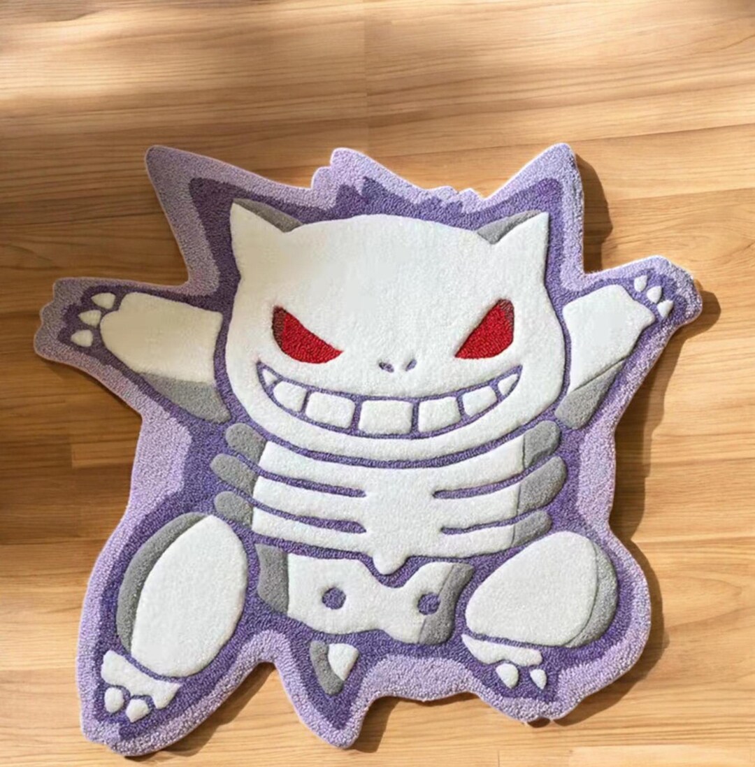 Skeleton Tufted Rug Cartoon Unique Designer Hypebeast Home Decor Anime ...