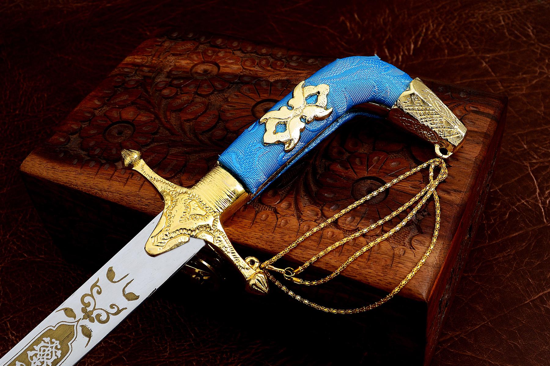 28” Long Traditional Arabian Sword, Historical Arabic Islamic Swords ...