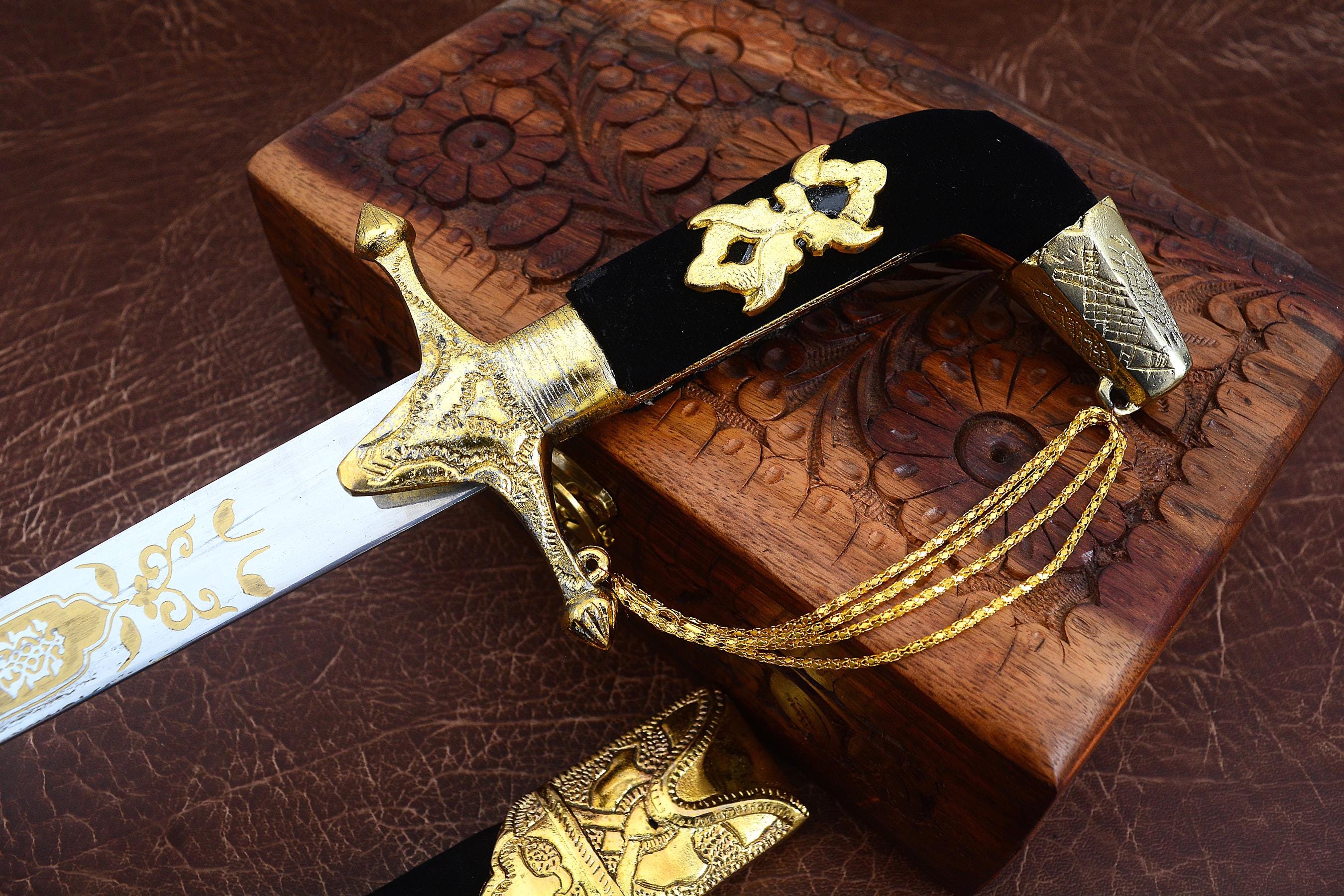 28 Long Traditional Arabian Sword, Historical Arabic Islamic Swords ...