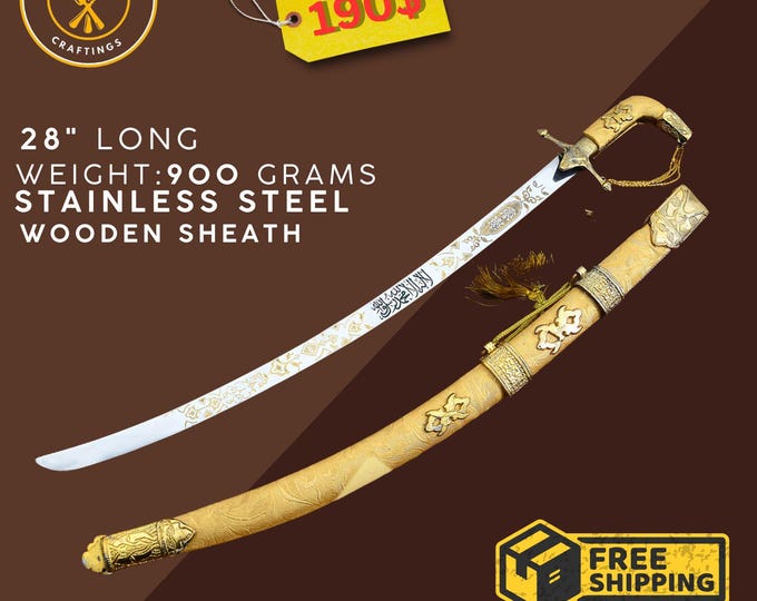 28 Long Traditional Arabian Sword, Historical Arabic Islamic Swords ...