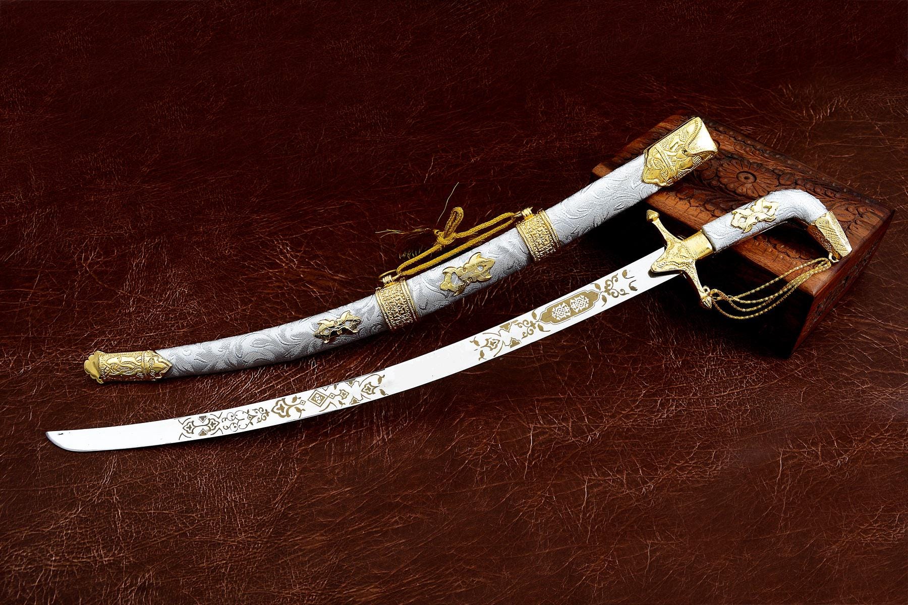 28 Long Traditional Arabian Sword, Historical Arabic Islamic Swords ...