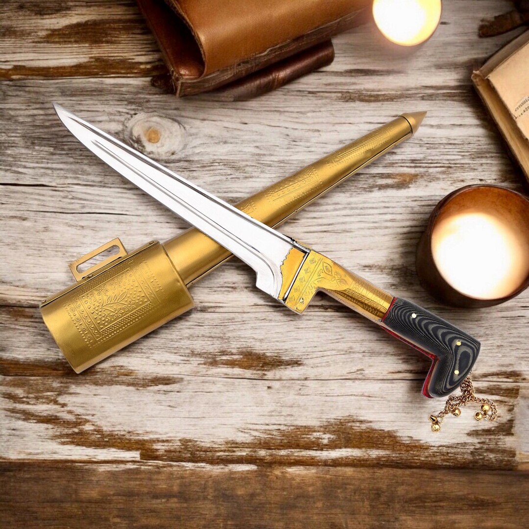 Handmade Knife, Hand Engraved Afghani Chura, Antique Afghani Knife ...