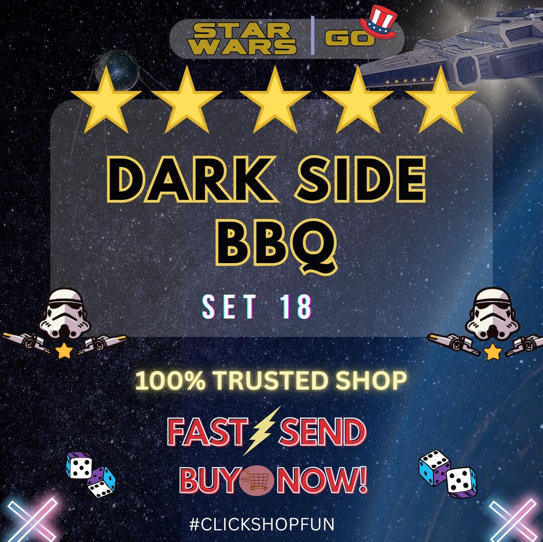Mono Go 5 Star Sticker| DARKSIDE BBQ | 1 Piece | Fast Delivery | New ...