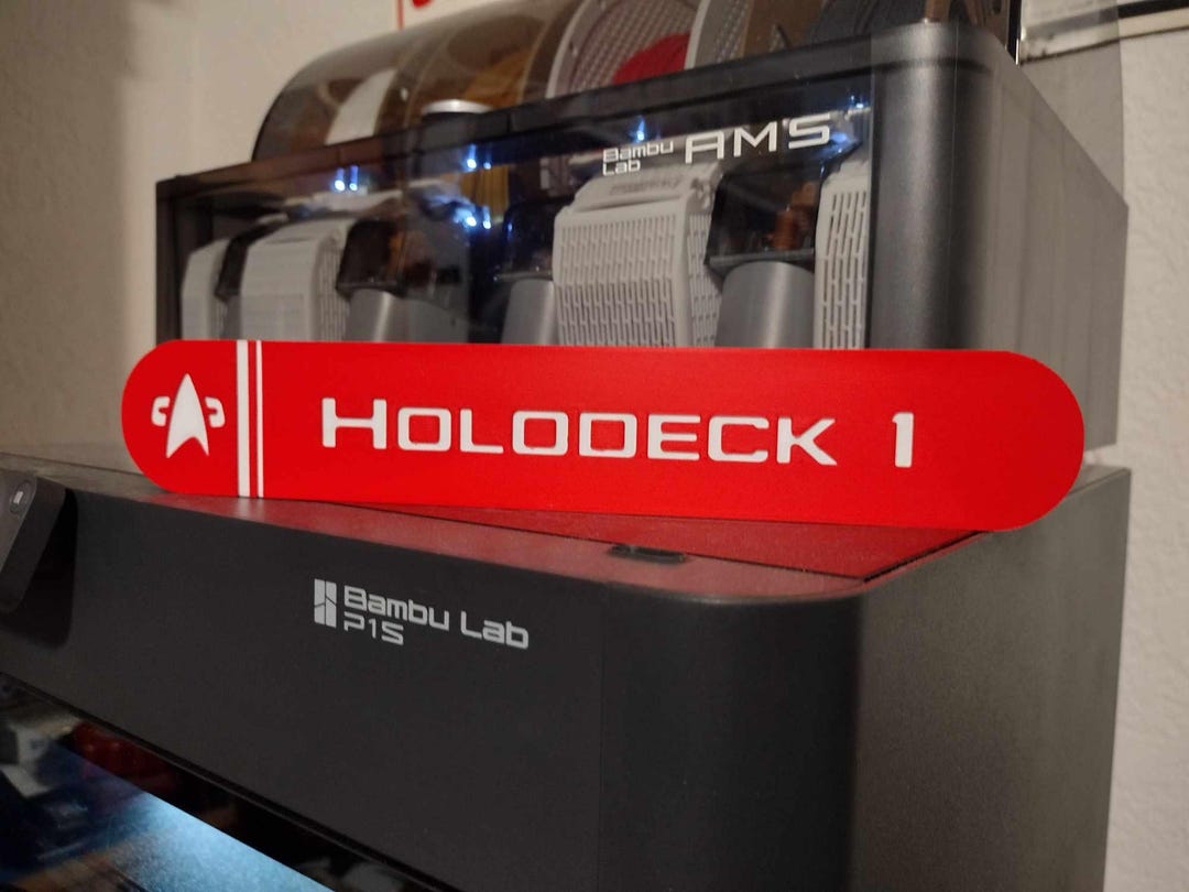 Star Trek TNG Themed Holodeck Door Sign - Etsy