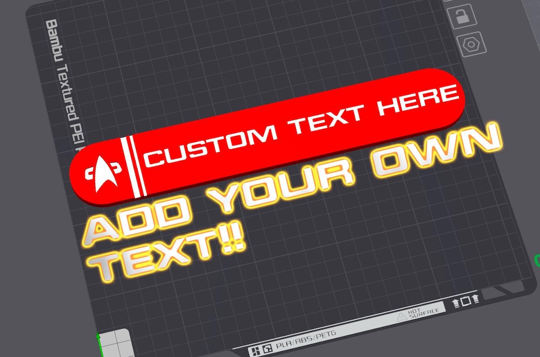 Customizable Star Trek TNG Themed Door Sign - Etsy