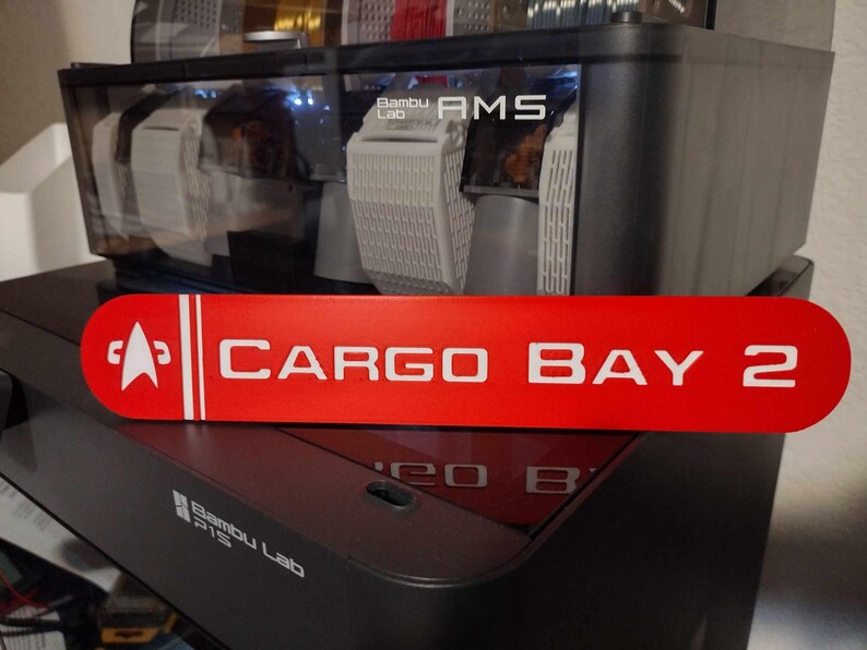Star Trek TNG Themed Cargo Bay Door Signs - Etsy