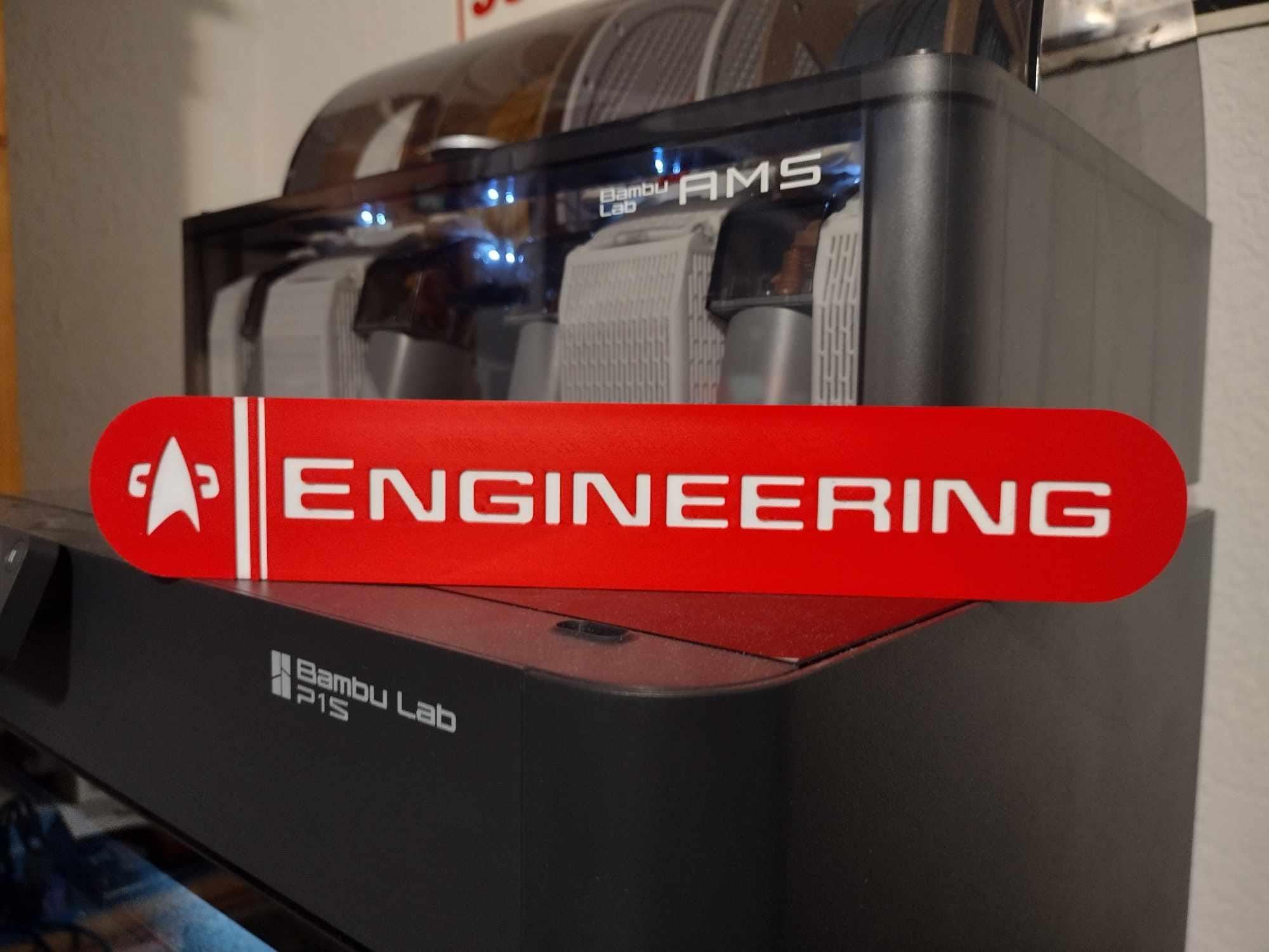 Star Trek TNG Themed Engineering Door Sign - Etsy