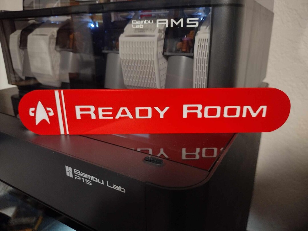 Star Trek TNG Themed Ready Room Door Sign - Etsy