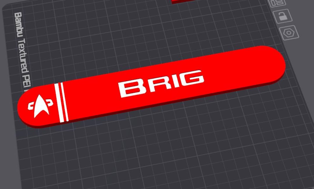 Star Trek TNG Themed Brig Door Sign - Etsy