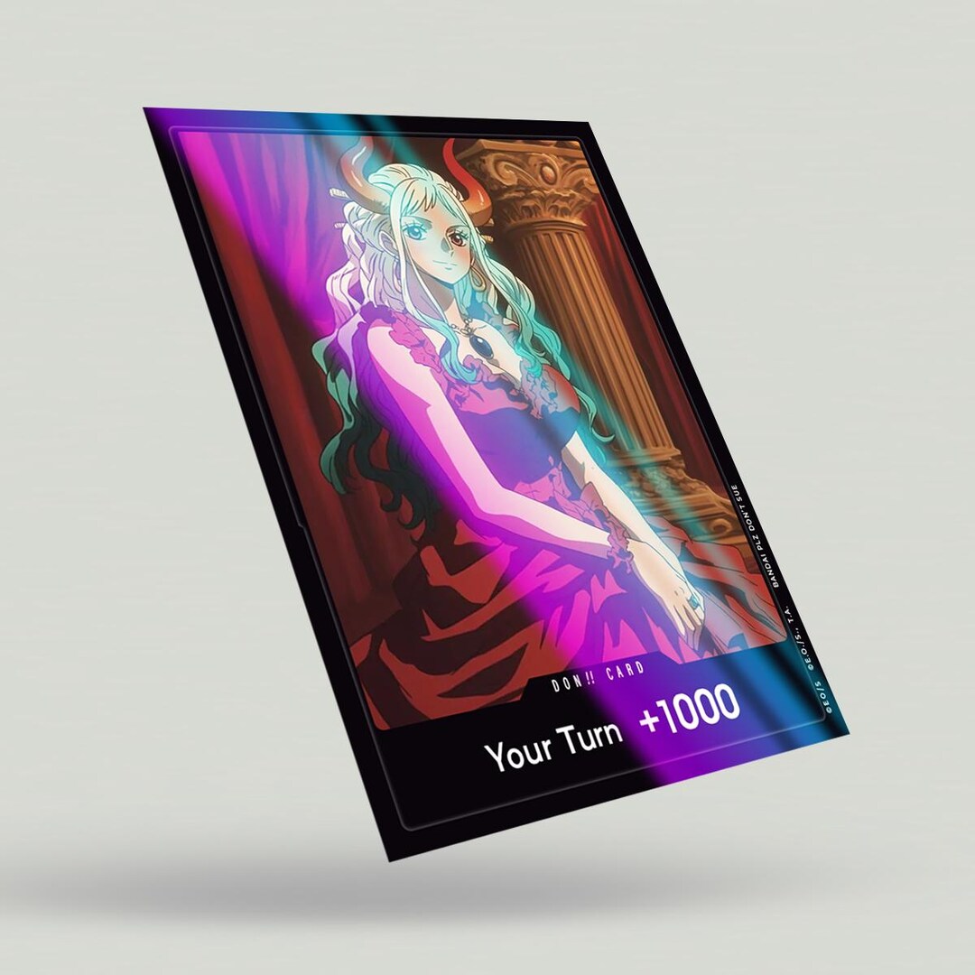 One Piece Custom DON - Yamato - Etsy