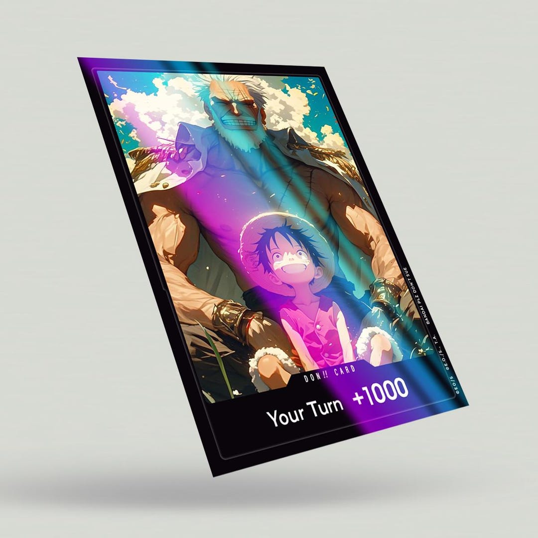 One Piece Custom DON - Garp - Etsy