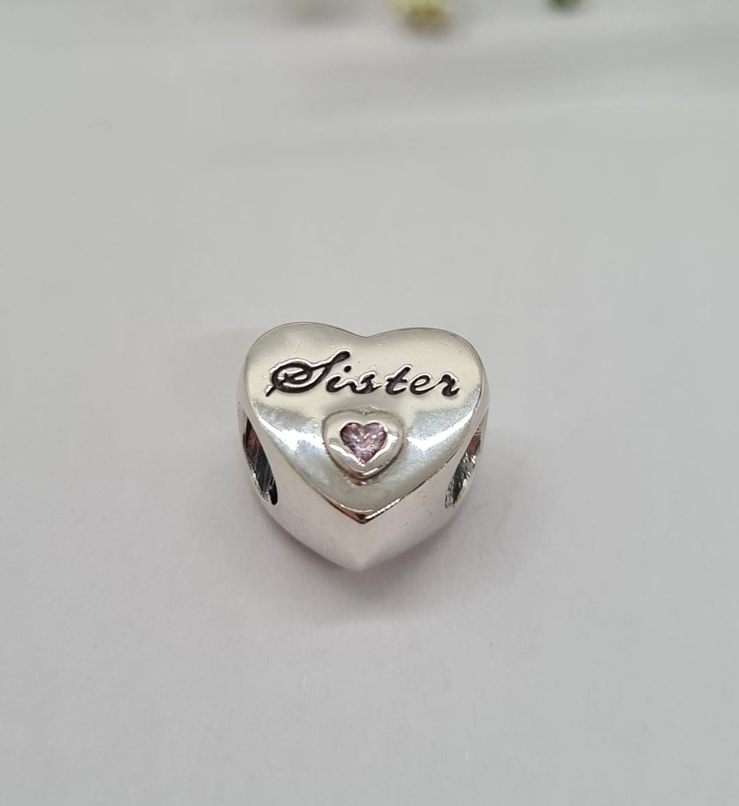New Authentic Pandora Sister Love Family Charm / Sterling Silver S925 ...