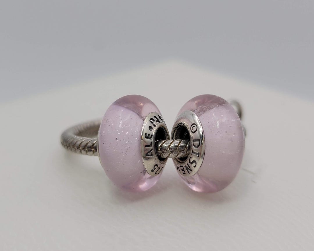 New Authentic Pandora AURORA Signature Two Murano Glass Charms ...