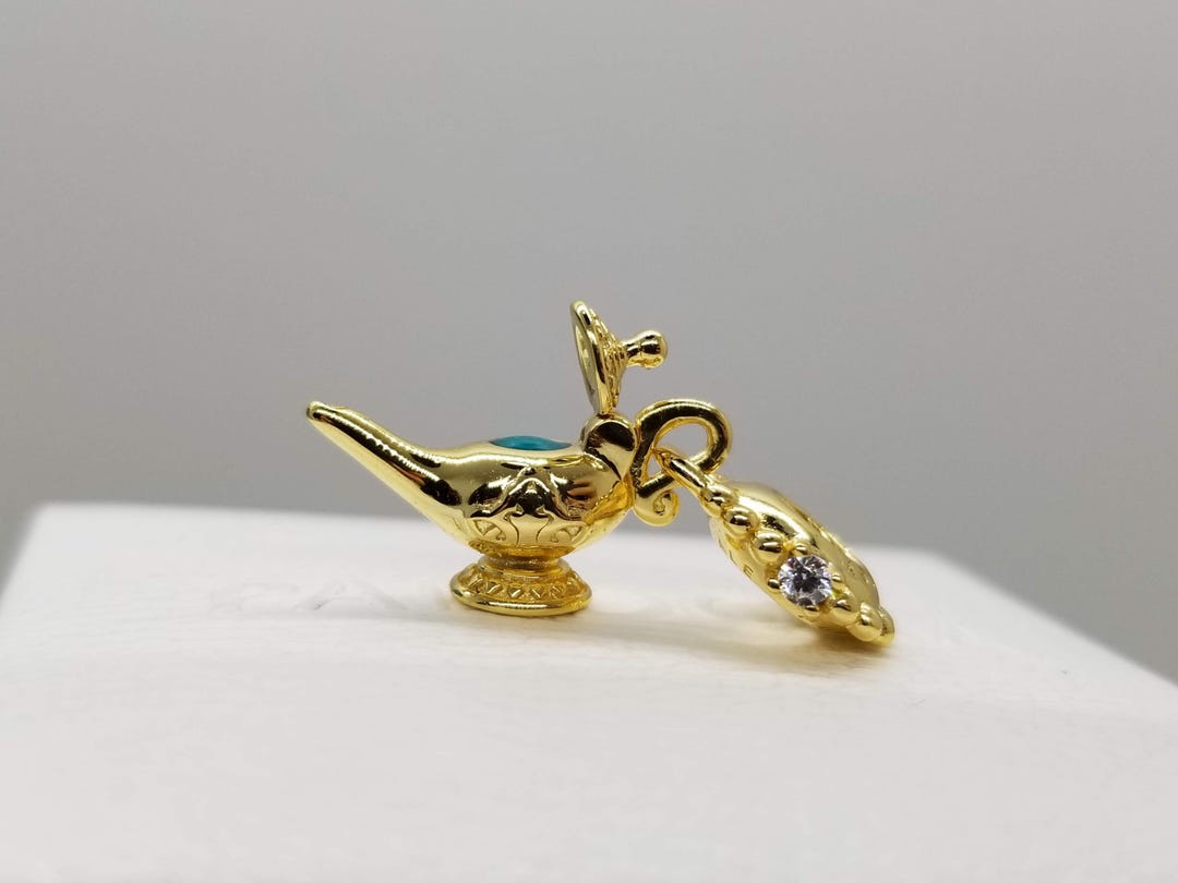 New Authentic Pandora Aladdin Magic Lamp Charm / Sterling Silver S925 ...