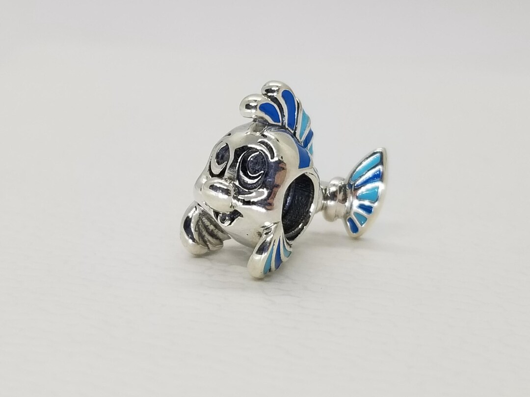New Authentic Pandora Flounder Ariel Fish Charm / Sterling Silver S925 ...