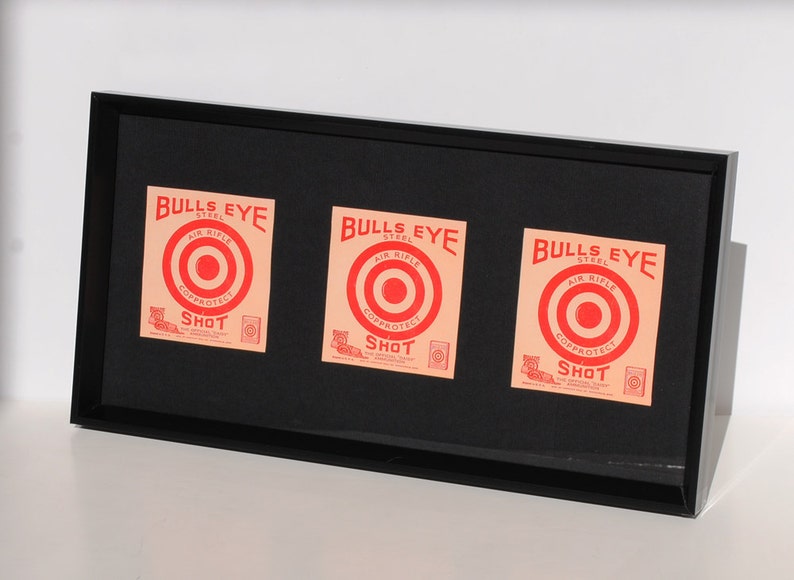 Three Bulls Eye Steel Shot Air Rifle Target - Etsy