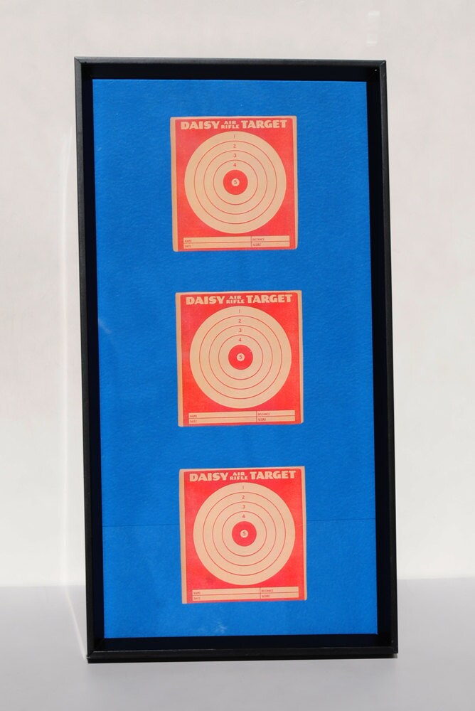Three Daisy Bell Air Rifle Target - Etsy