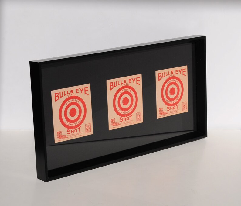 Three Bulls Eye Steel Shot Air Rifle Target - Etsy