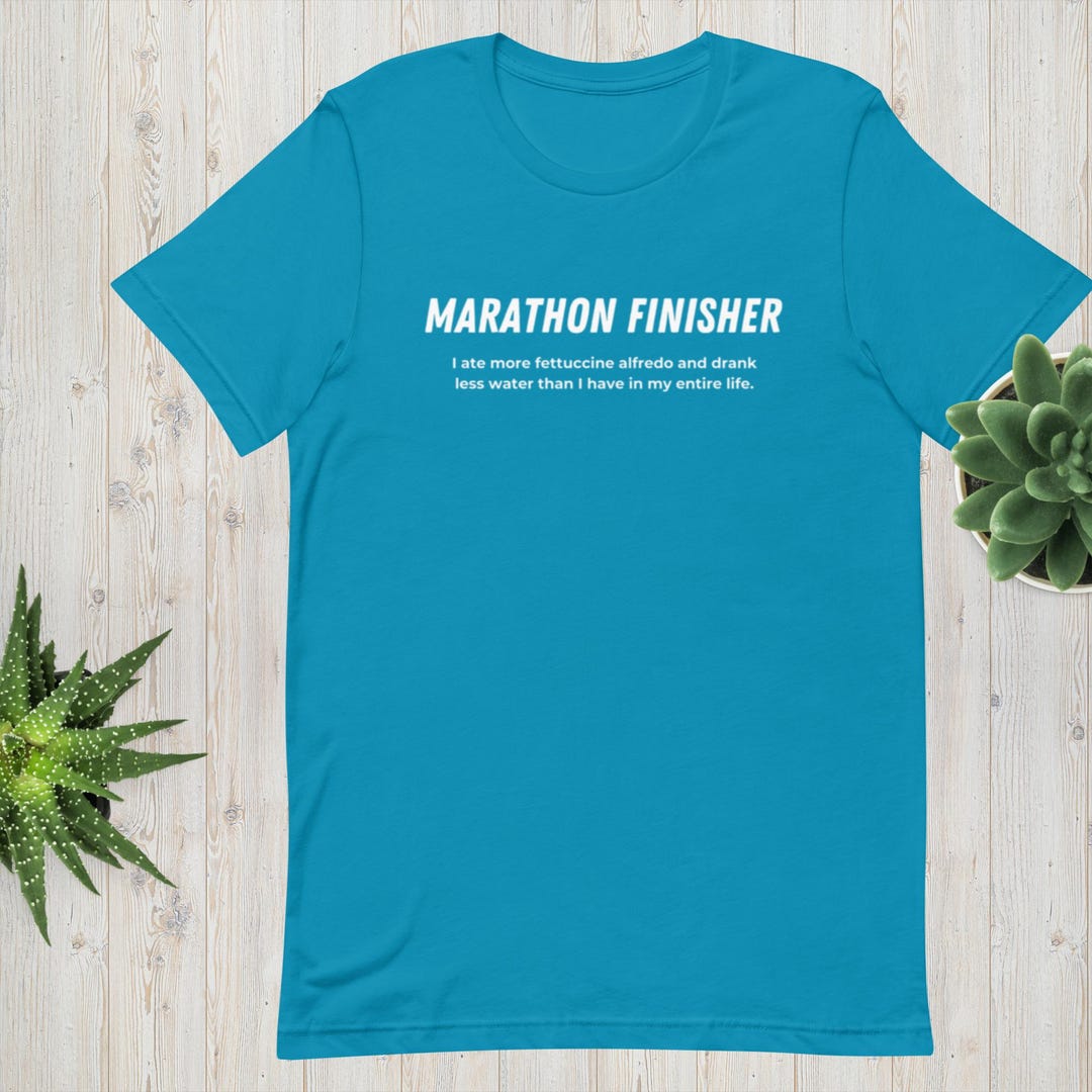 The Office Marathon Finisher Unisex T-shirt - Etsy