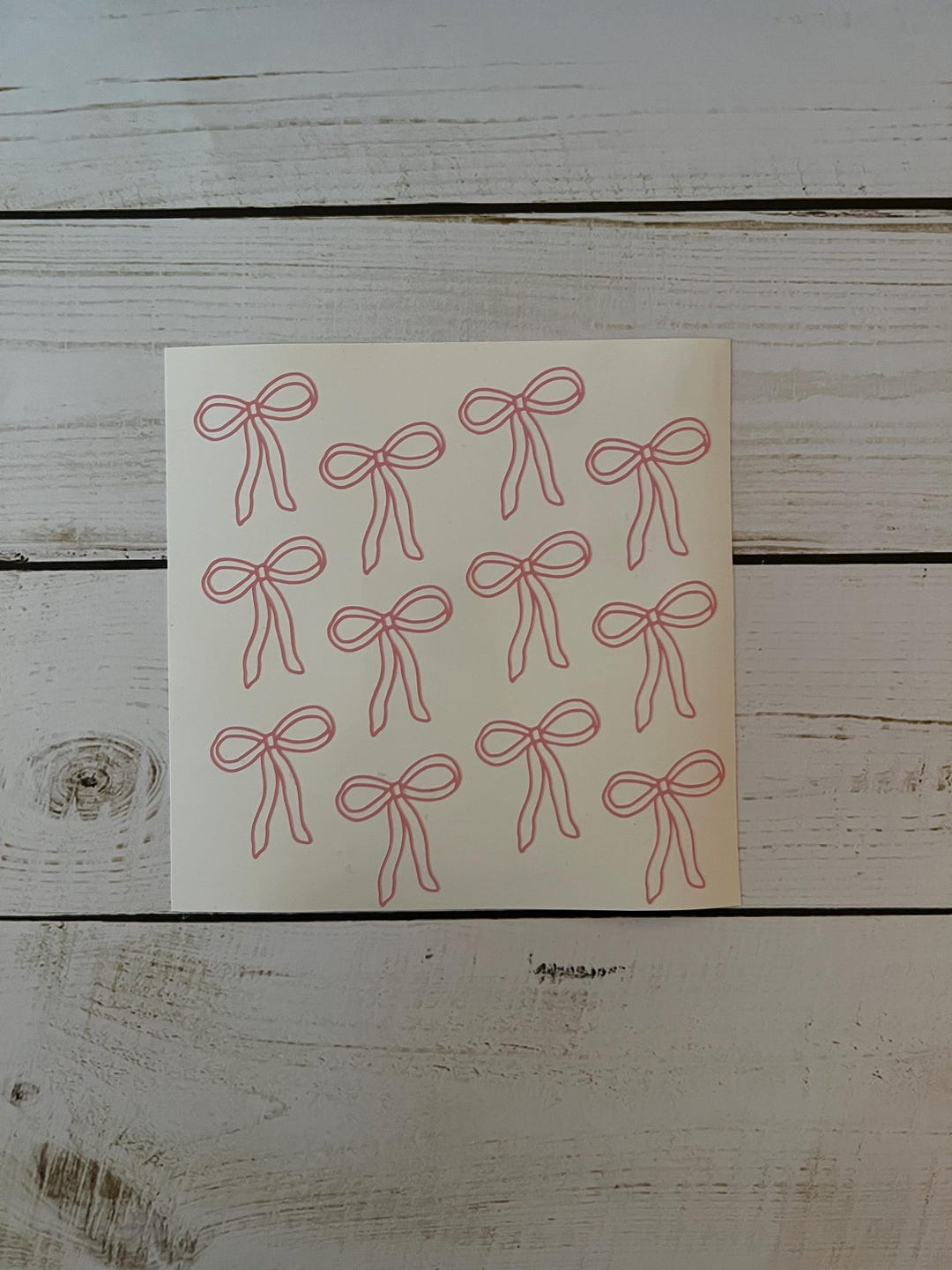 Bow Decal | Hair Bow Stickers | Cute Stickers | Coquette Bow Sticker ...