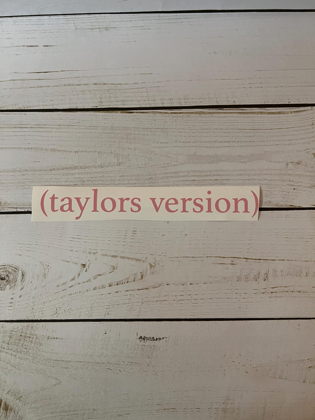 Taylors Version Decal Taylor Swift Decal Taylors Version Sticker Car ...