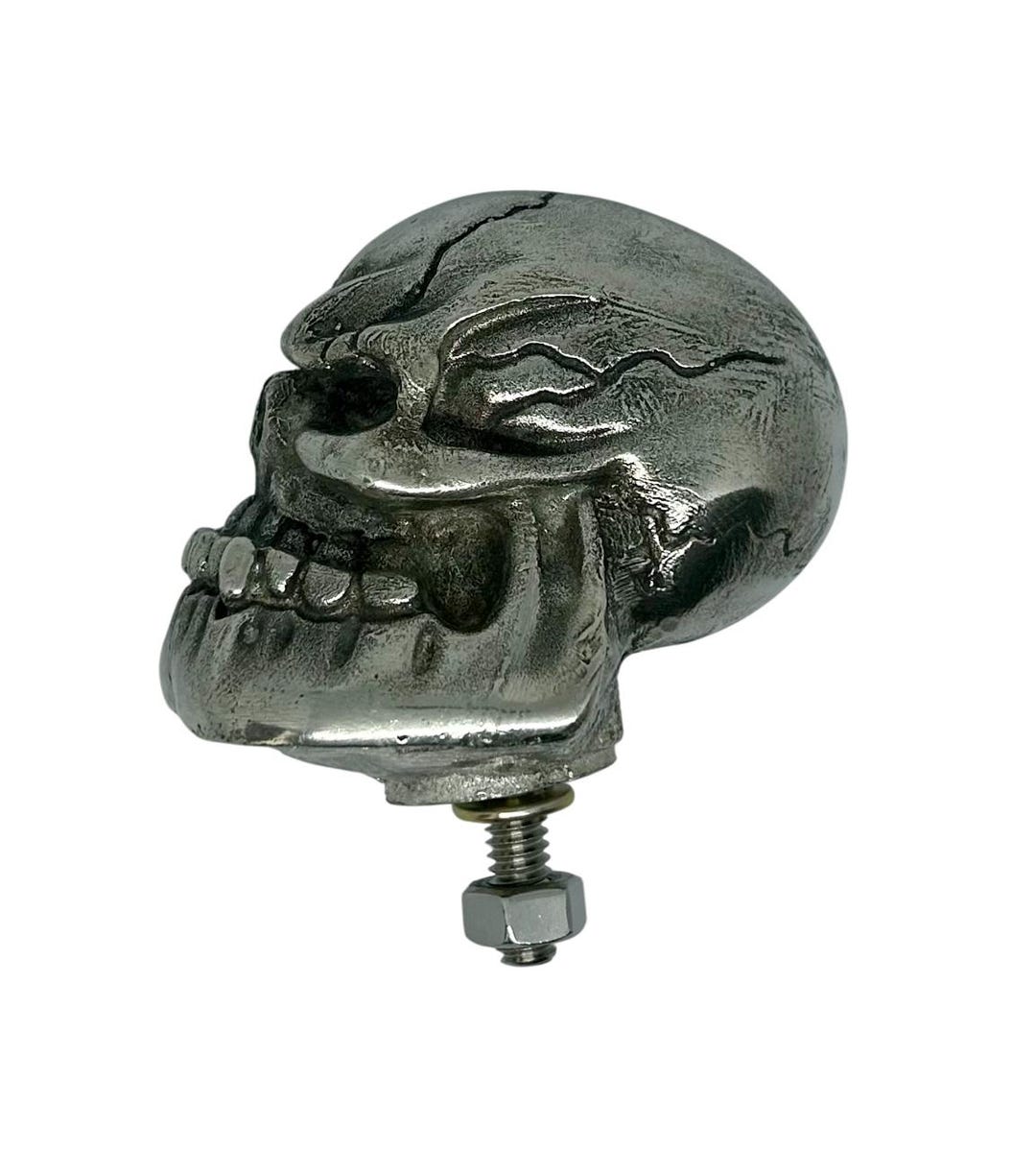 Skull Hood Ornament Solid Pewter Hood Ornament Pewter Skull for Hot ...