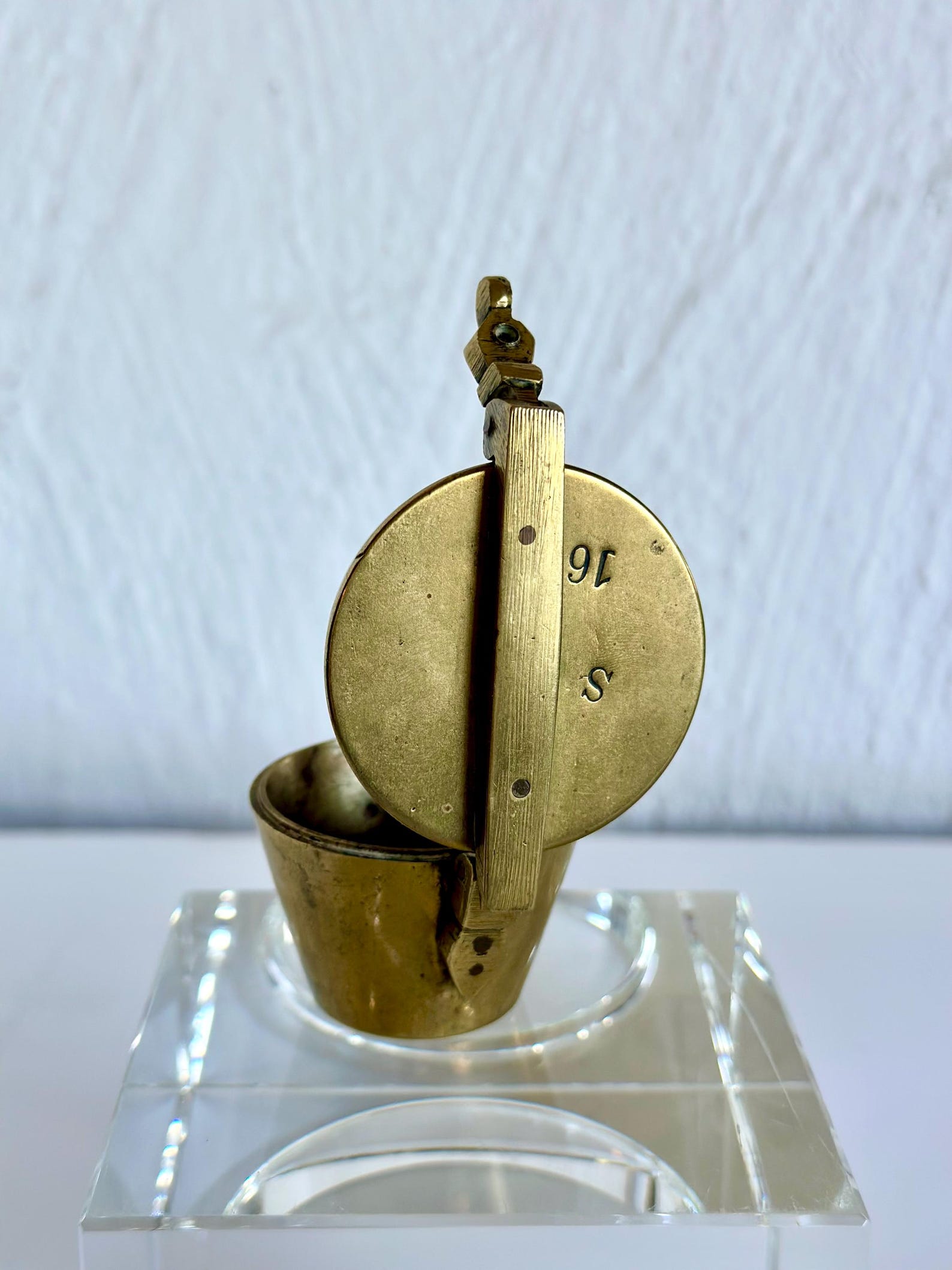 Antique 18th-century Brass Weight Bucket or Charlemagne Pile - Etsy