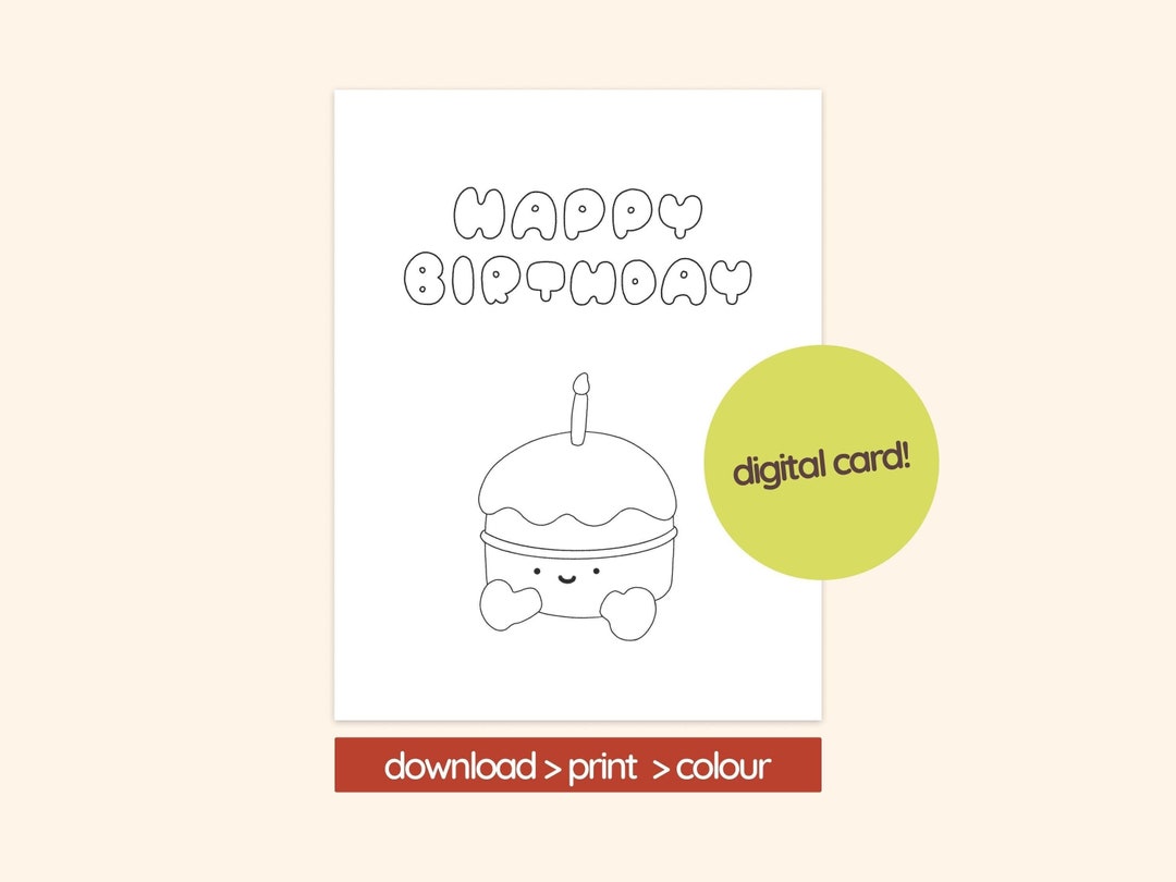 Birthday Card - Happy Birthday - Jellycat - Birthday Gift - Birthday ...