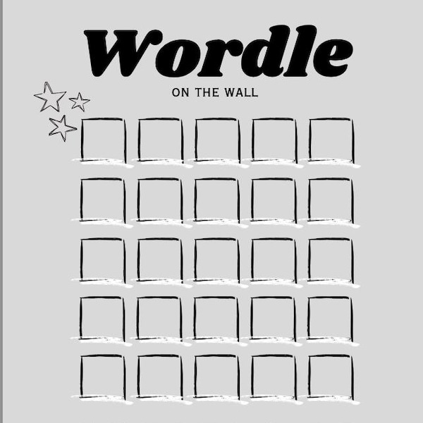 Wordle on the Wall - Etsy