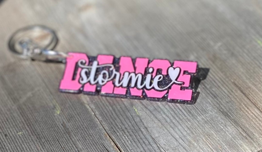 Personalized Dance Key Chain Dancer Gift Dance Bag Tag Dance Keychain ...