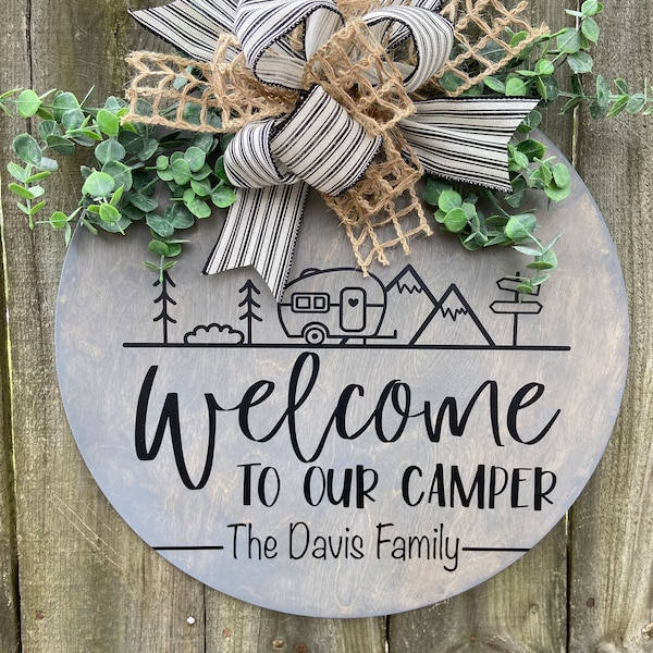 Camper Sign - Etsy