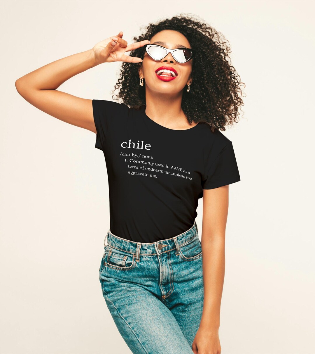 Chile Definition Women's T-shirt, Jasmine Crockett, Political Statement ...