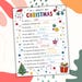 All About My Christmas Worksheet | Kids Coloring Questionnaire,kids ...