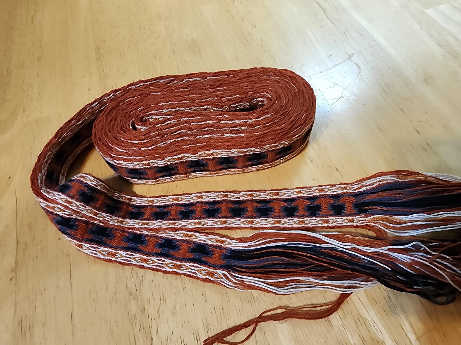 Tablet Woven Trim, Belt, Leg Ties - 150" - Etsy