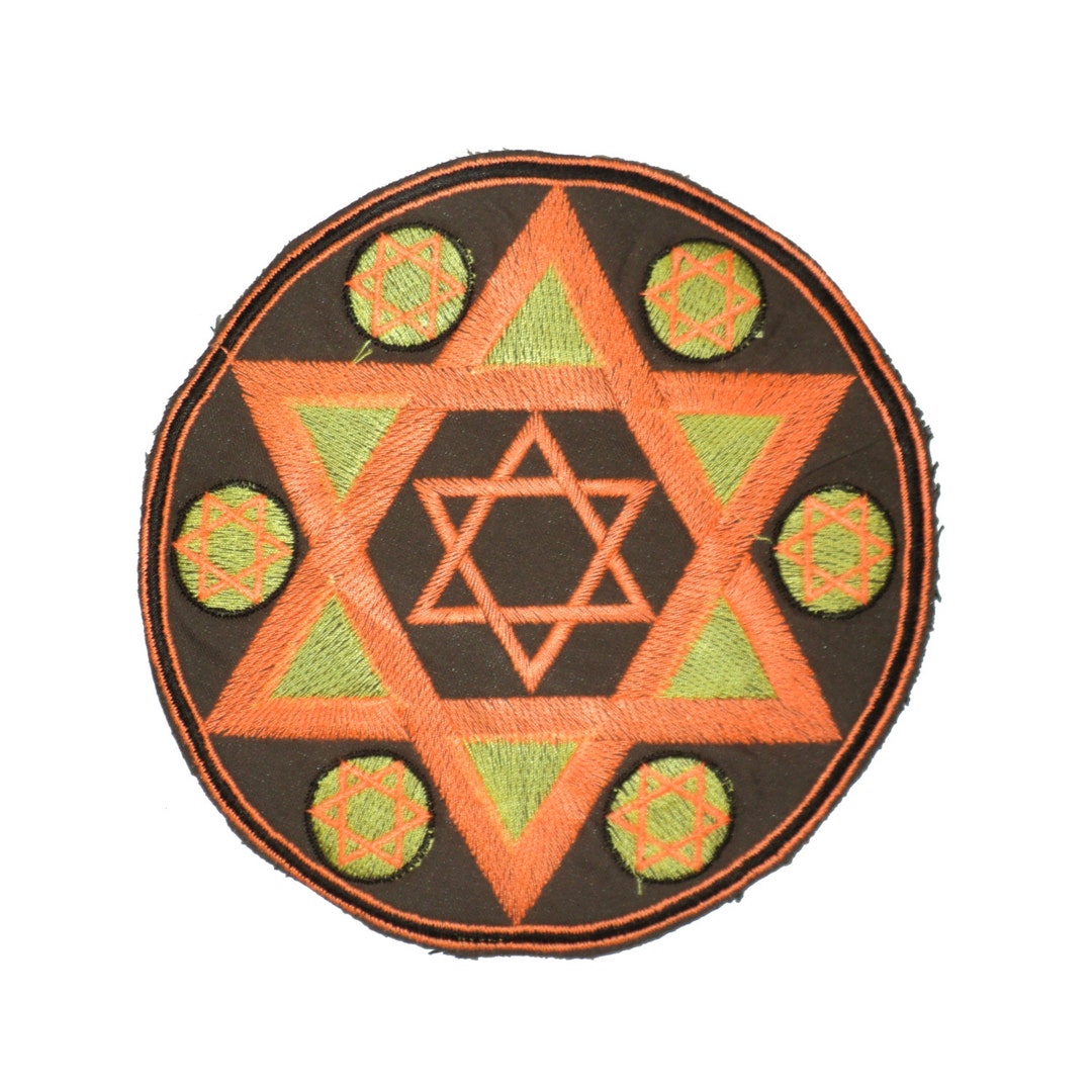 17cm, 7inches Star of David Patch Applique - Etsy