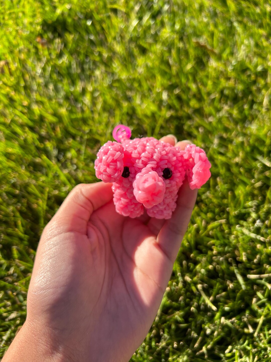 Adorable Elephant, Loomigurumi, Rainbow Loom, Plushie - Etsy