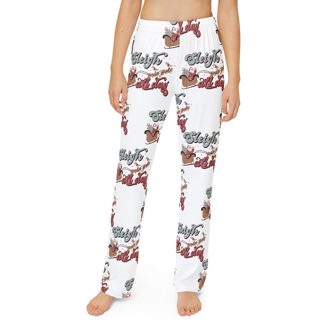 Christmas Kids Pajama Pants Fun Holiday Sleepwear for Children Cute ...