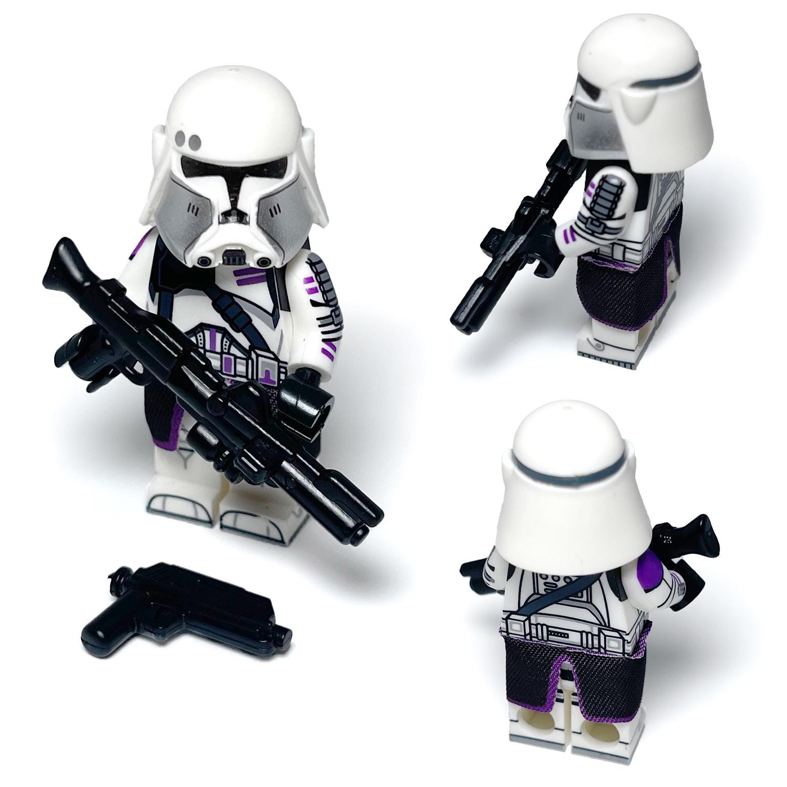 187th Legion Infantry Battle Pack Purple Star Wars Custom Minifigures ...