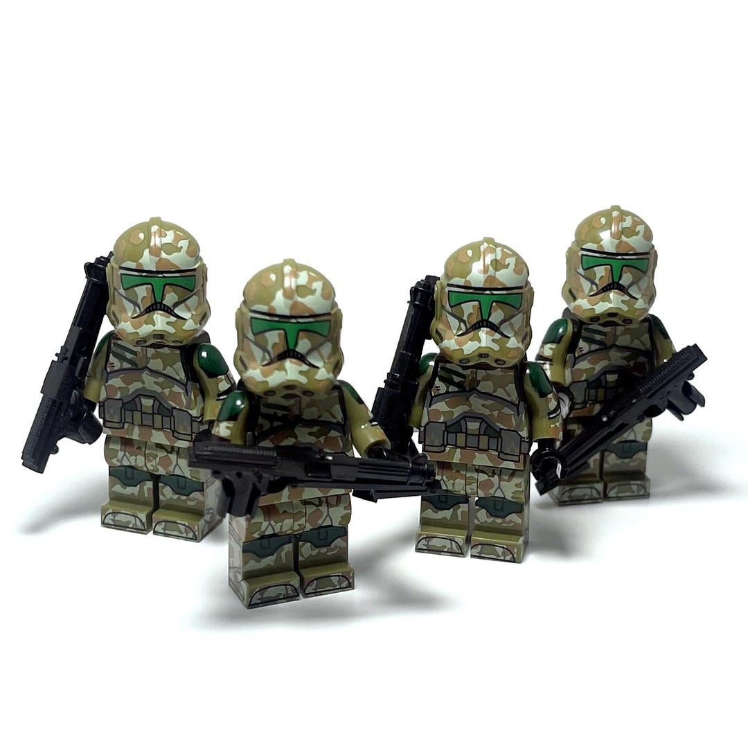 Kashyyyk Clone Troopers Custom Minifigures Star Wars 41st Elite Corps ...