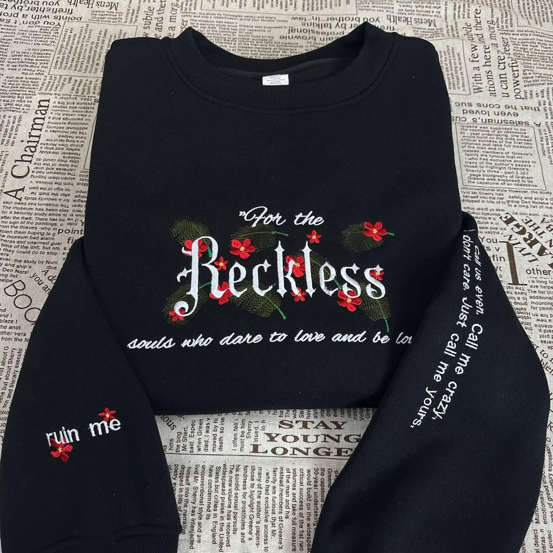 Reckless Lauren Roberts Merch Shirt, Powerless Series Embroidered ...