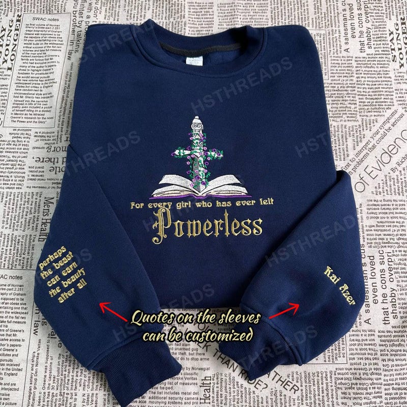 Powerless Series Hoodie - Etsy UK