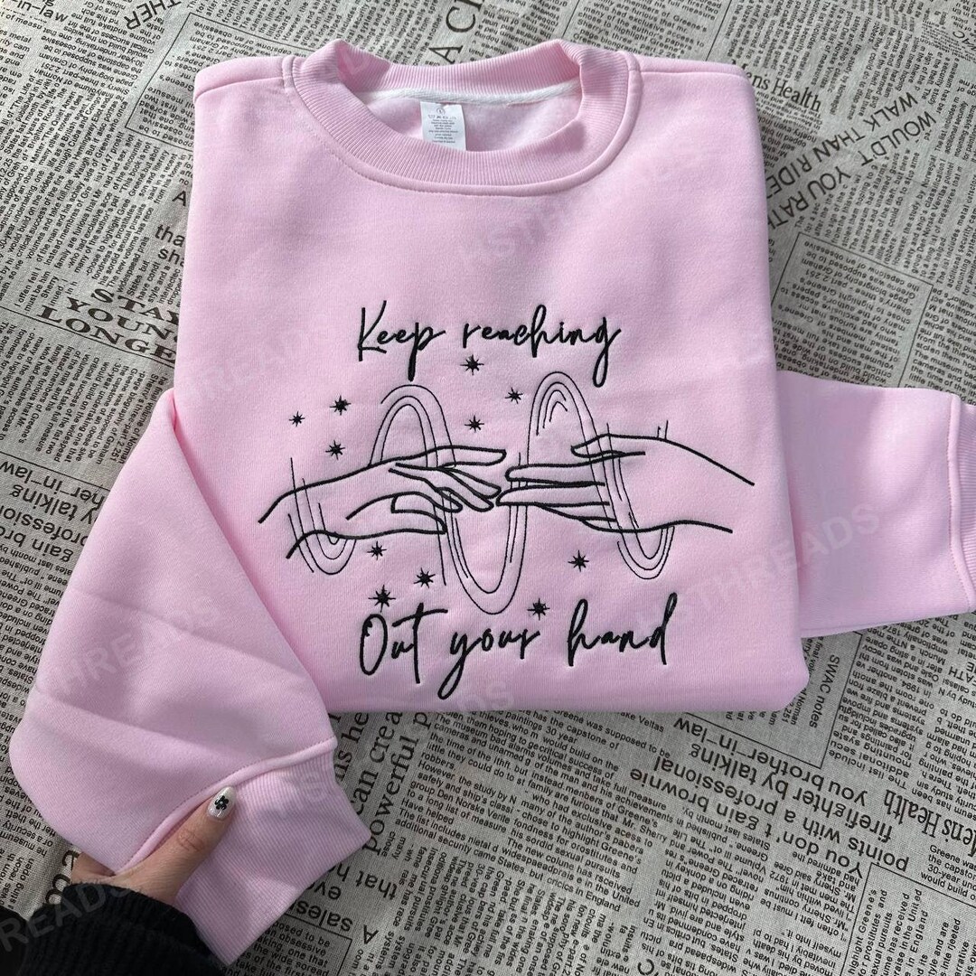 Keep Reaching Out Your Hand Cassian and Nesta Shirt, Acotar Embroidered ...
