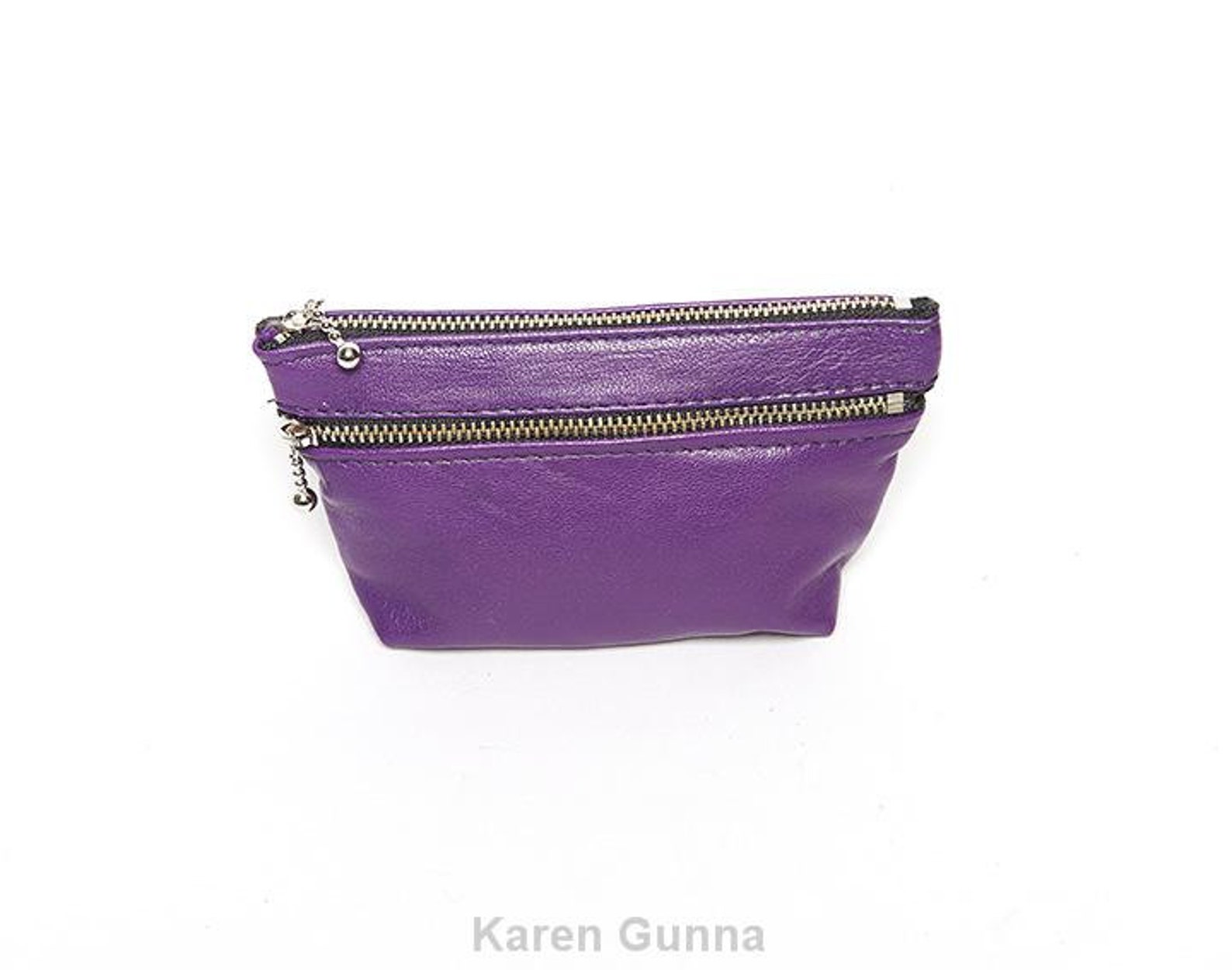 Leather Coin Purse, Small Leather Change Purse, Credit Card Wallet ...